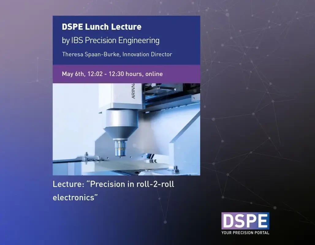 DSPE lunch lecture - Precision in roll-to-roll printed electronics